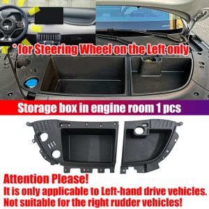 BYD ATTO 3 Front Trunk Organizer Box Left Rudder Engine Room Storage ...