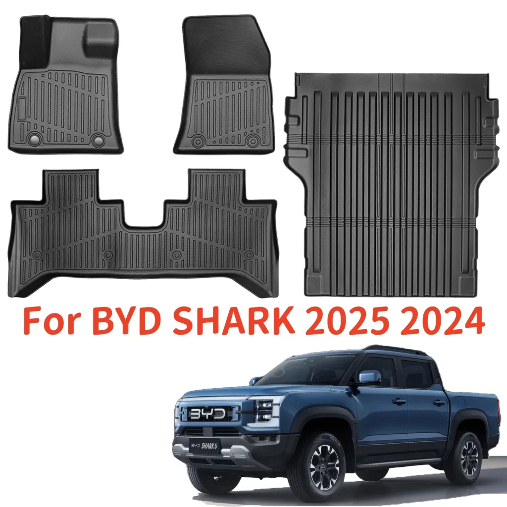 BYD Shark 2025 2024 Floor Mats Trunk Mats RHD &LHD - Shop Premium BYD ...